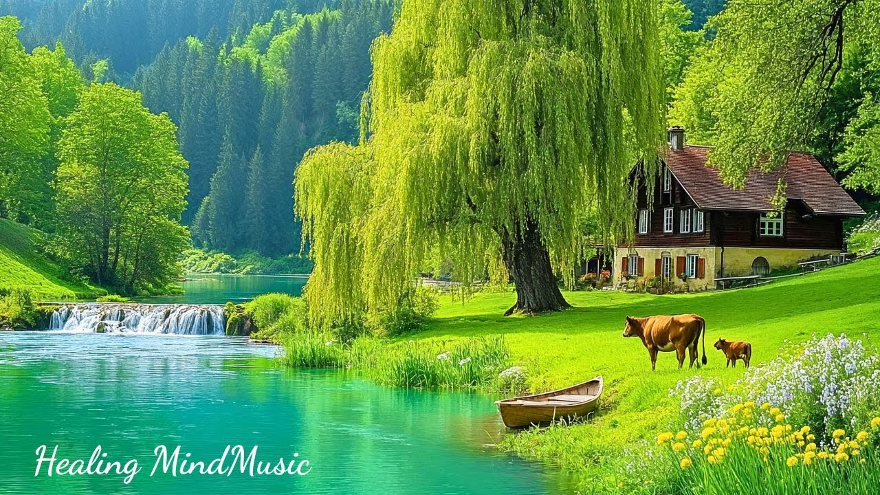 Beautiful Relaxing Music & Stress Relief 🌿Soft Piano Music & Nature ...