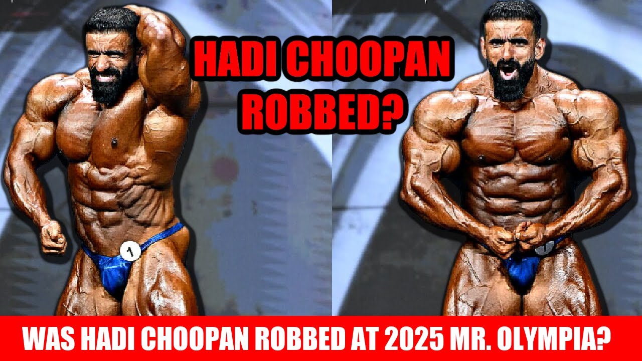 Was Hadi Choopan Robbed at the 2025 Mr. Olympia? - YouTube