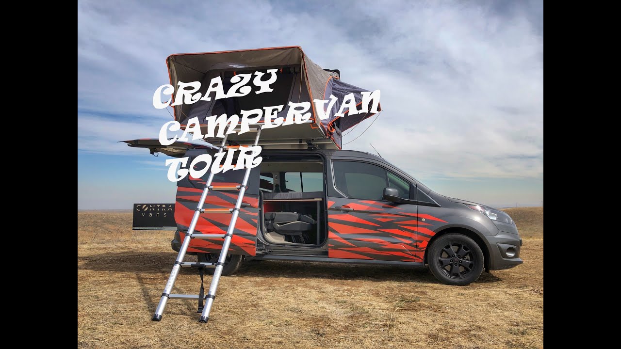 5 Passenger Family Camper Van Conversion Tour Video - YouTube