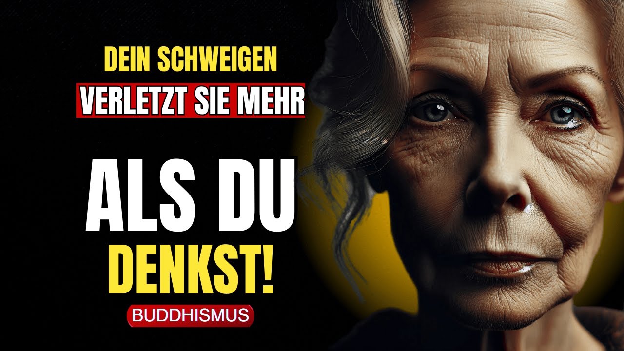 Dein Schweigen Verletzt Sie Mehr, Als Du Denkst | Buddhistische Weisheit - YouTube