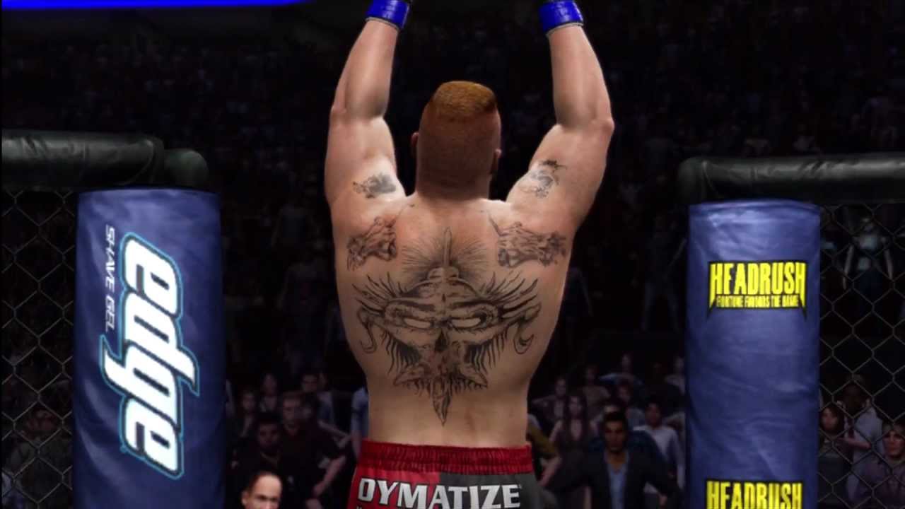 UFC Undisputed 3: Brock Lesnar vs. Bob Sapp - YouTube