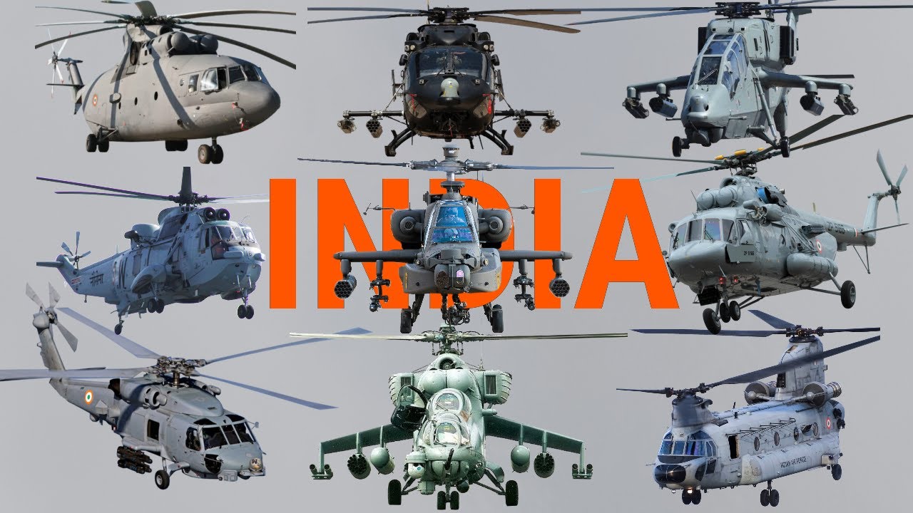 Full List of INDIAN Military Helicopters | भारतीय सेना द्वारा उपयोग किए ...