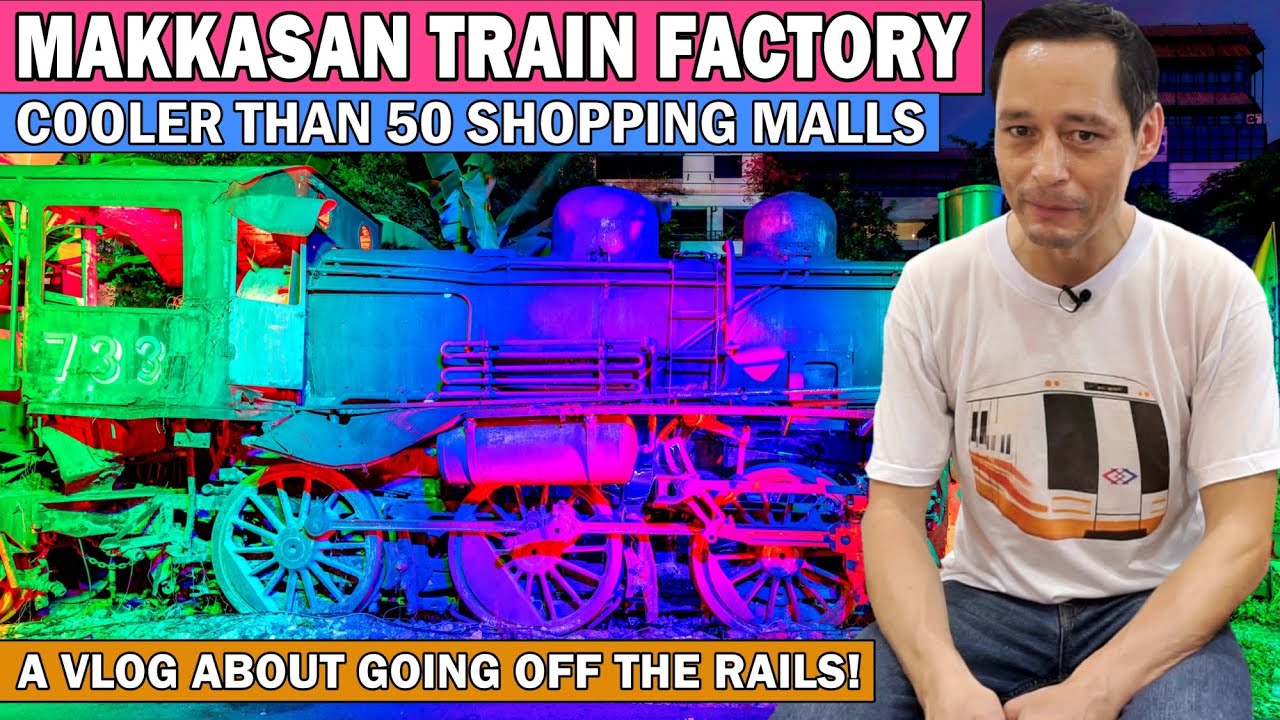 MAKKASAN Train Factory Open Day | Trains & Railways of Thailand - YouTube