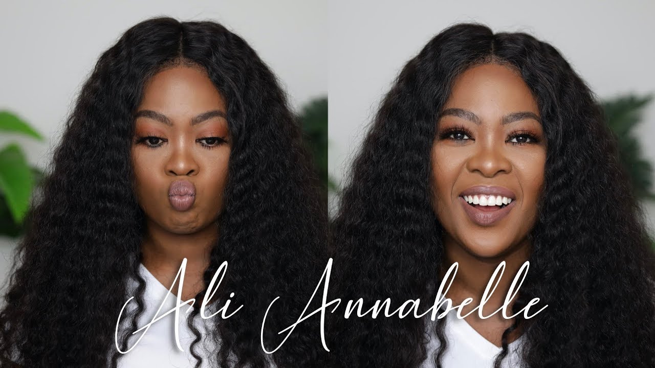 GRWM HAIR AND MAKEUP FT ALI ANNABELLE HAIR - YouTube