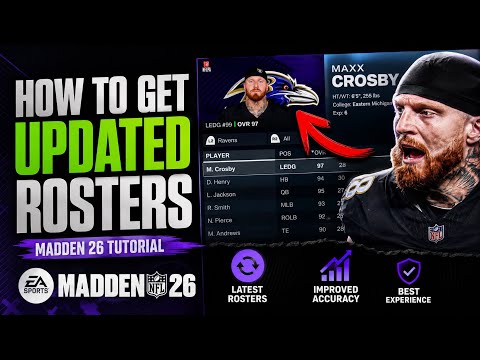 How to Get the Latest Rosters in Madden 26 (Step-by-Step)