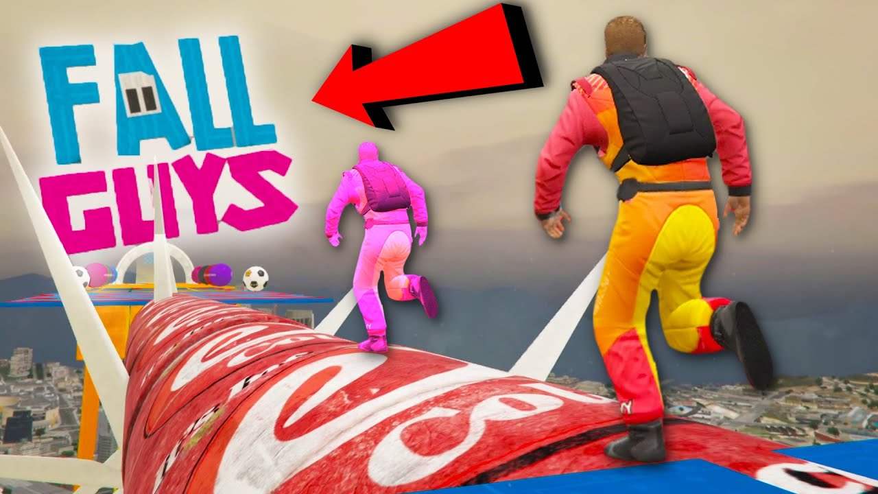 Fall Guys, But It's In GTA5! (Ft.@NotPaulGG) - YouTube