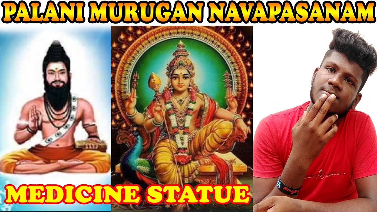 PALANI MALAI MURUGAN STATUE of NAVAPASANAM BOGAR Siddha MEDICINE ...
