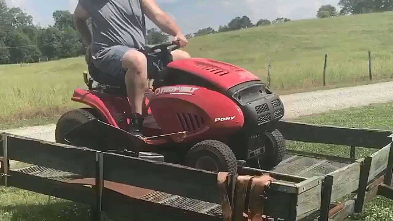 SLO MO lawn mower fail !! - YouTube