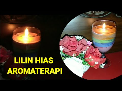 KERAJINAN BAHAN LUNAK LILIN HIAS AROMATERAPI // PRAKARYA KELAS 8 - YouTube