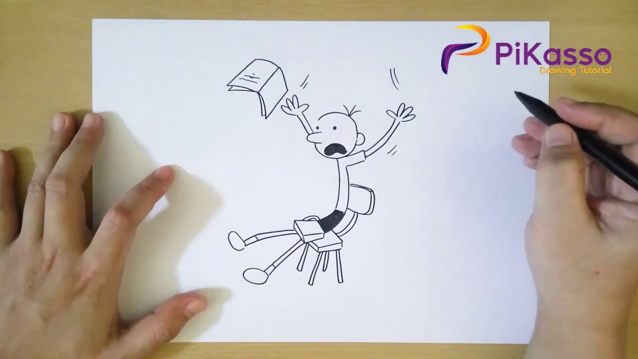 How to Draw Diary of a Wimpy Kid step by step - YouTube
