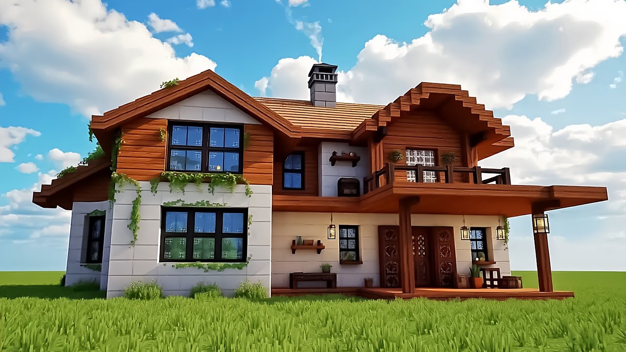 "How to Build the Ultimate Modern Farmhouse in Minecraft!" - YouTube