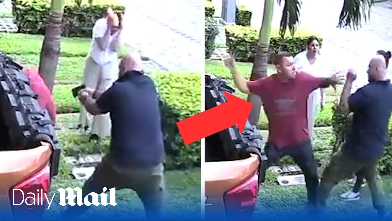 Shocking Moment Man Shoots Neighbour 14 Times In Front Of His Wife