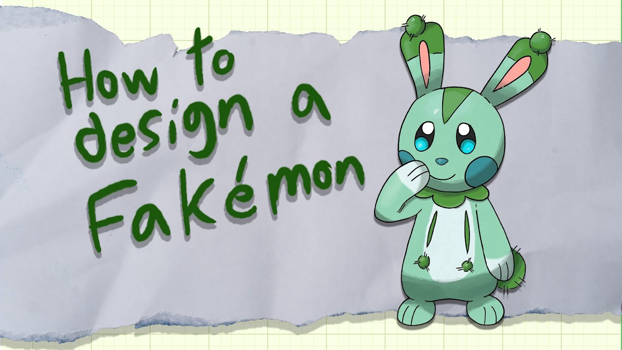How to design a Fakemon! - YouTube