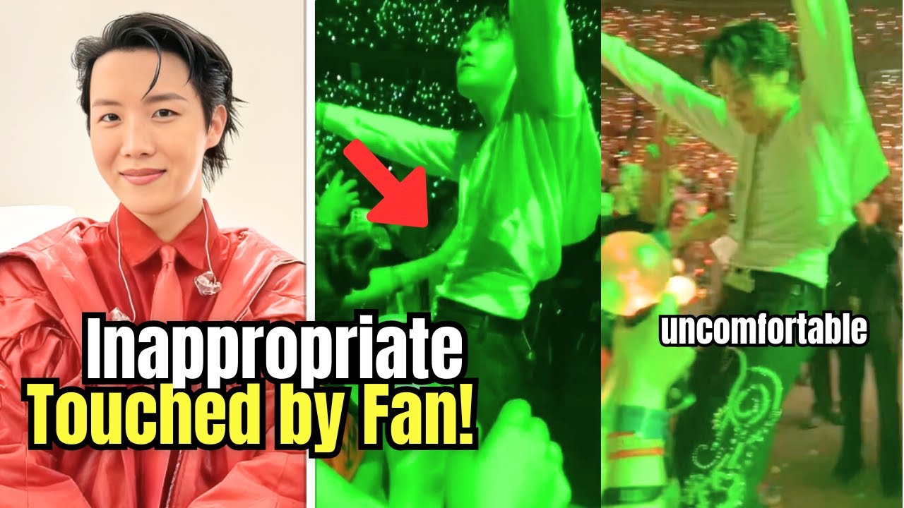 BTS’s J-Hope Touched Inappropriately by Fan at recent Concert, Fans ...