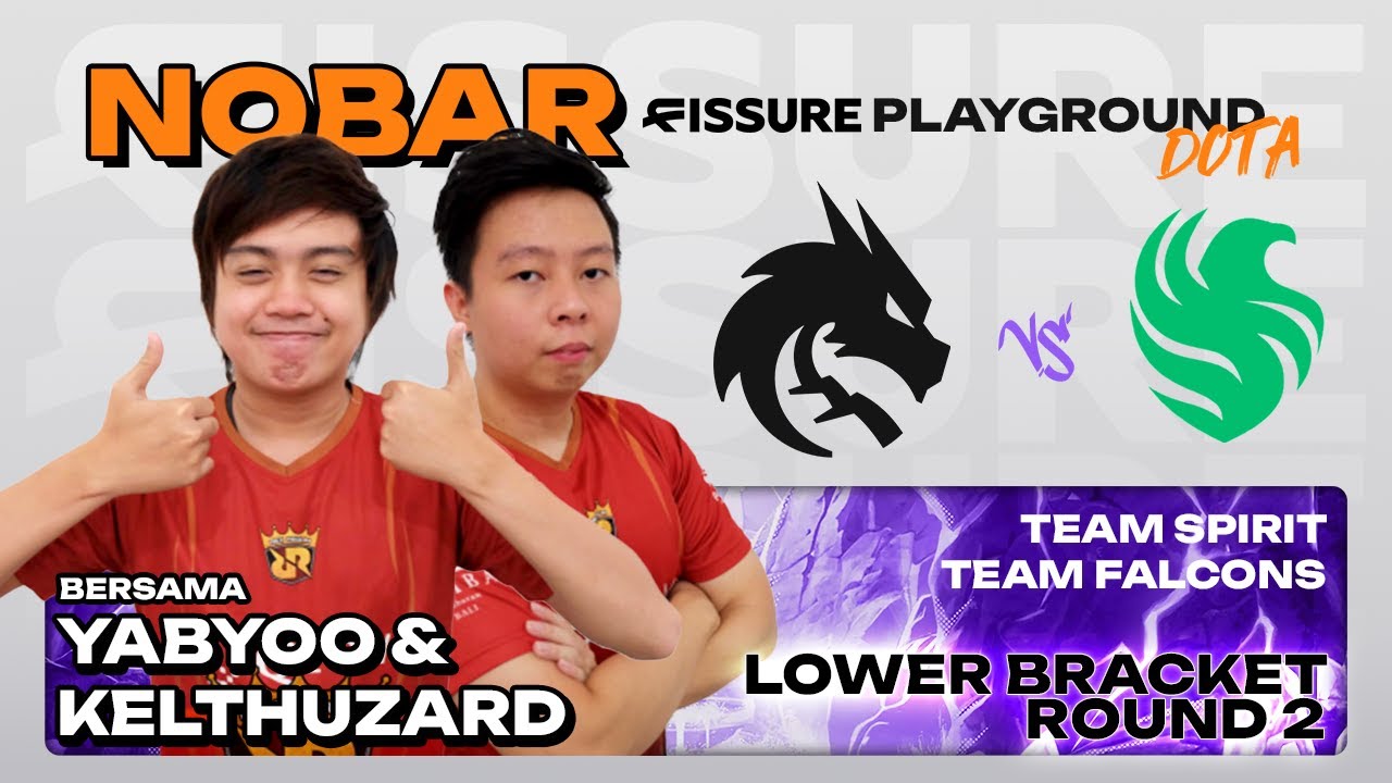 NOBAR SPIRIT vs FALCONS bersama @Yabyooo @KelThuzardDota - FPG2 ...