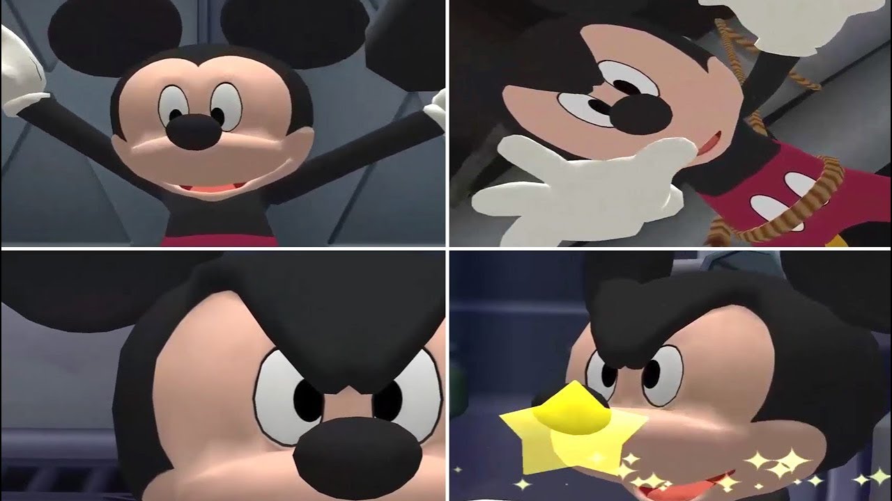 Mickey Mouse - Disney's Hide & Sneak All Tricks (Gamecube) - YouTube