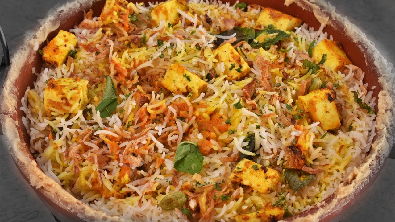 इसके सामने सभी बिरयानी फेल हे | Paneer Makhani Biryani Recipe, Paneer Biryani, Biryani ...
