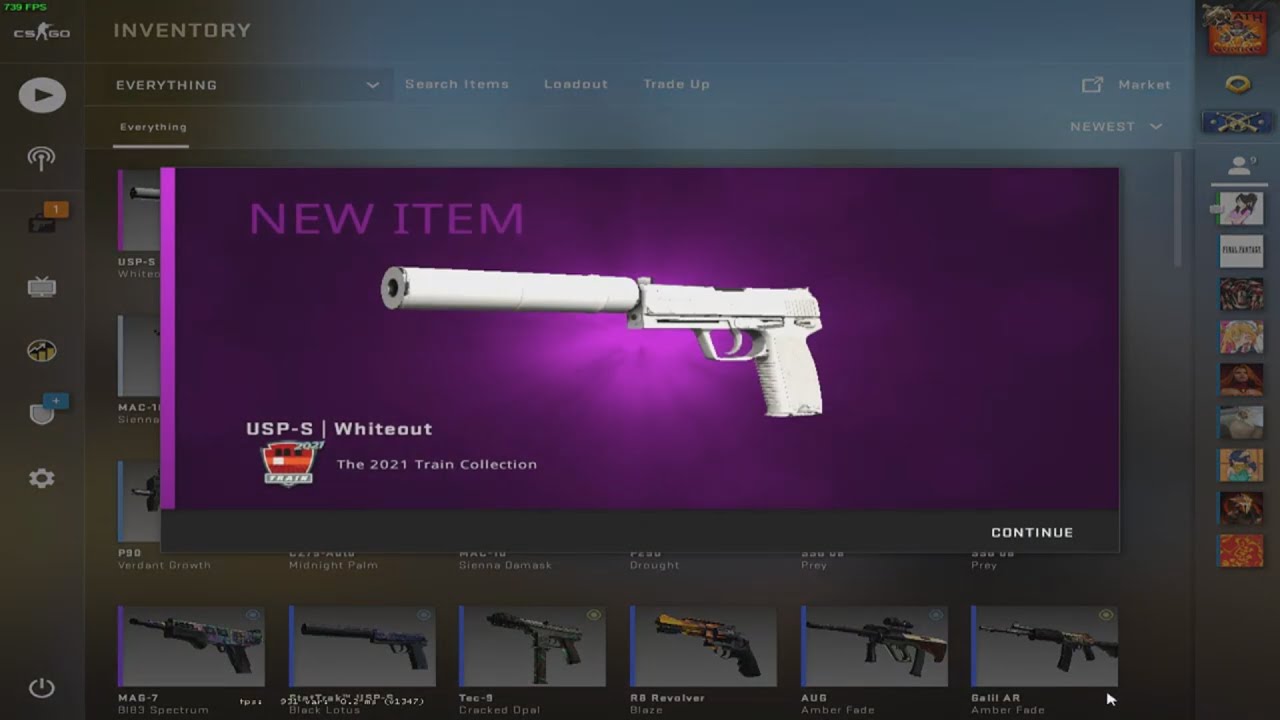 he got the BEST FLOAT of the USP-s WHITEOUT from this trade-up - YouTube
