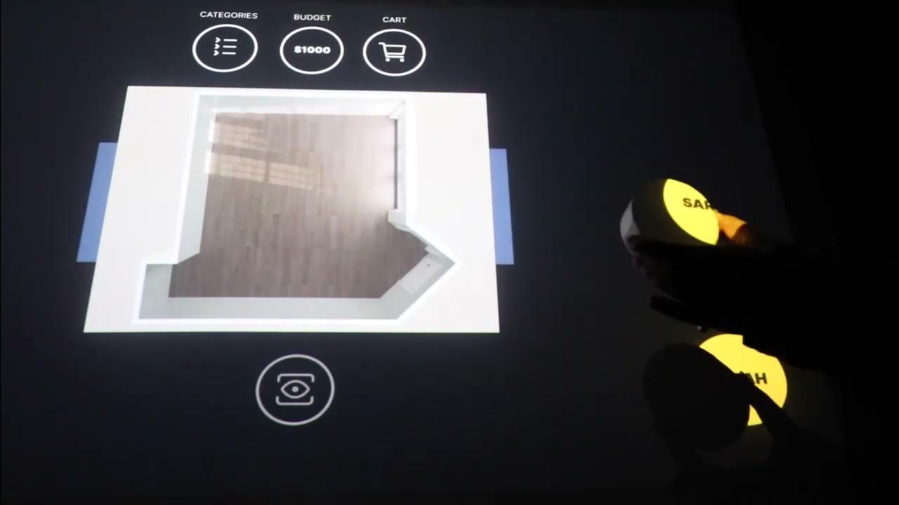 HomeVision: A tangible interface proposed to IKEA - YouTube