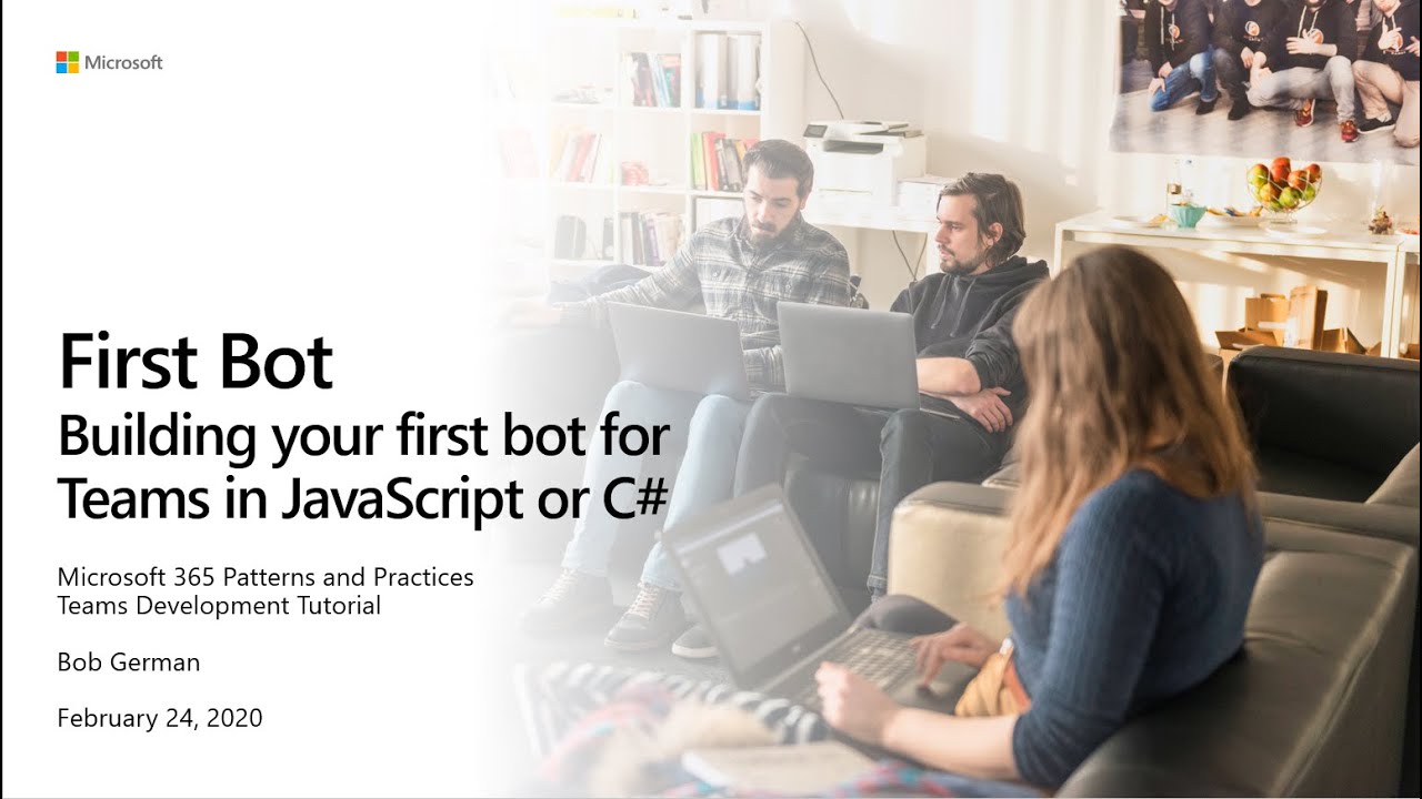 Teams Development: First Bot - YouTube