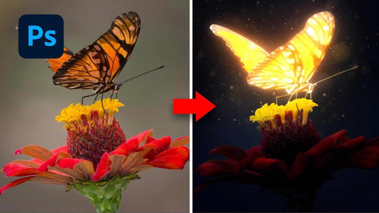 ¡Crea un EFECTO GLOW Impresionante en Photoshop con este Método paso a ...