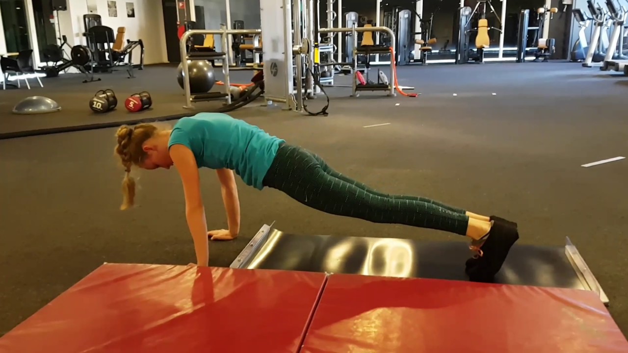 Slide board training 50 sec per excerzise 3 series - YouTube