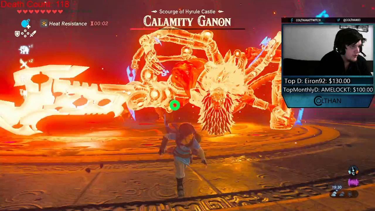 The Legend of Zelda: Breath of the Wild - Ganon First reaction and Kill ...