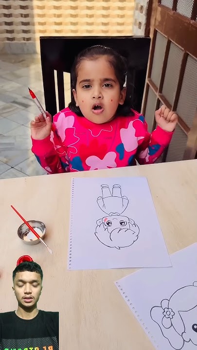 Anaya Ke Sath Ye Kya Kar Diya Papa Ne 😳 #shorts #ytshorts #anaya #drawing - YouTube