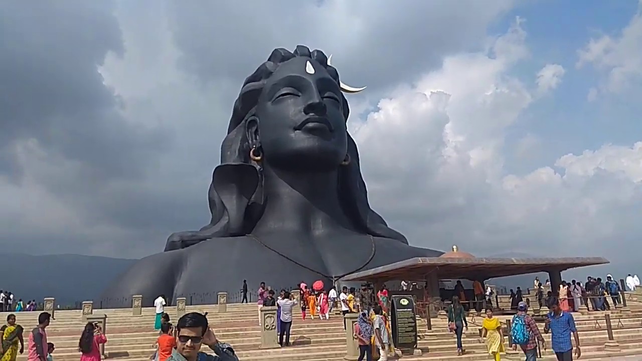 #112_feet_adiyogi statue coimbatore tamilnadu,the Isha Yoga Cente ...
