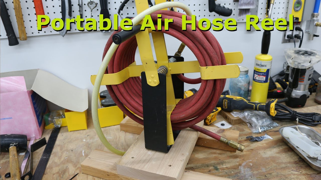 Air Hose Reel Base - YouTube