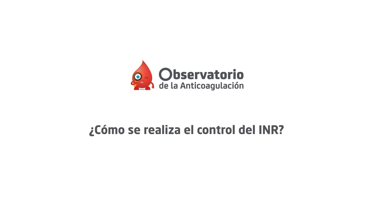 ¿Cómo se realiza el control del INR? - YouTube