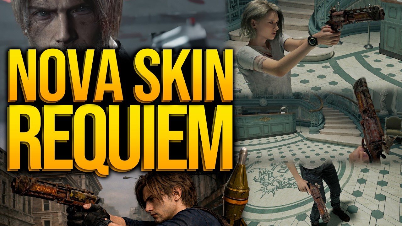 Como Instalar a Skin Pós-Apocalíptica no Resident Evil Requiem - YouTube