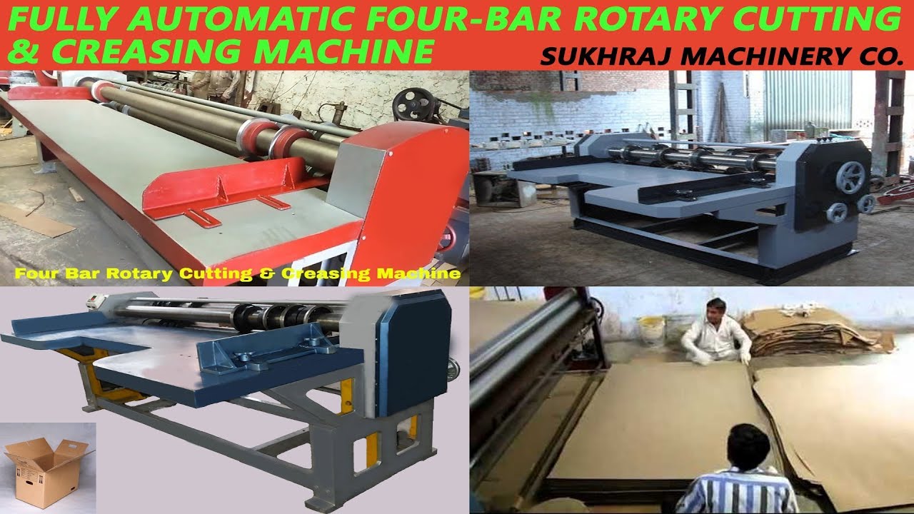 FOUR BAR ROTARY CUTTING AND CREASING MACHINE MANUFACTURER M ...