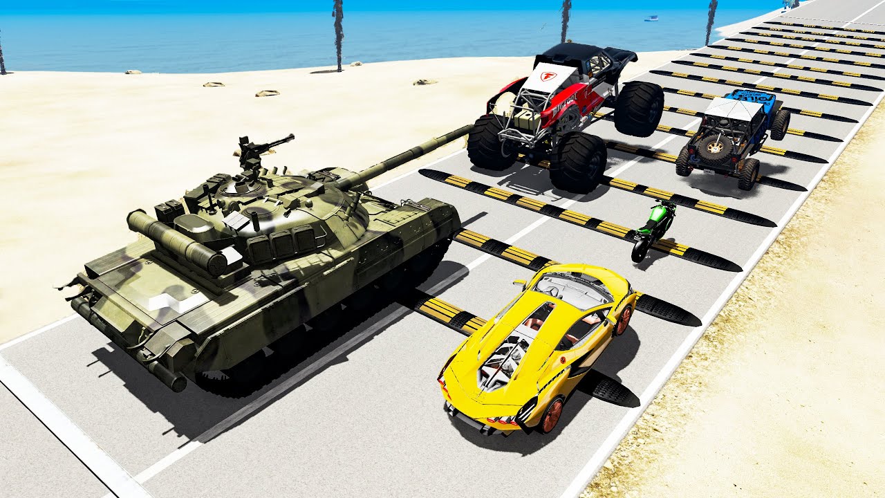 Car Racing Battle - Who is better? - Beamng drive - YouTube