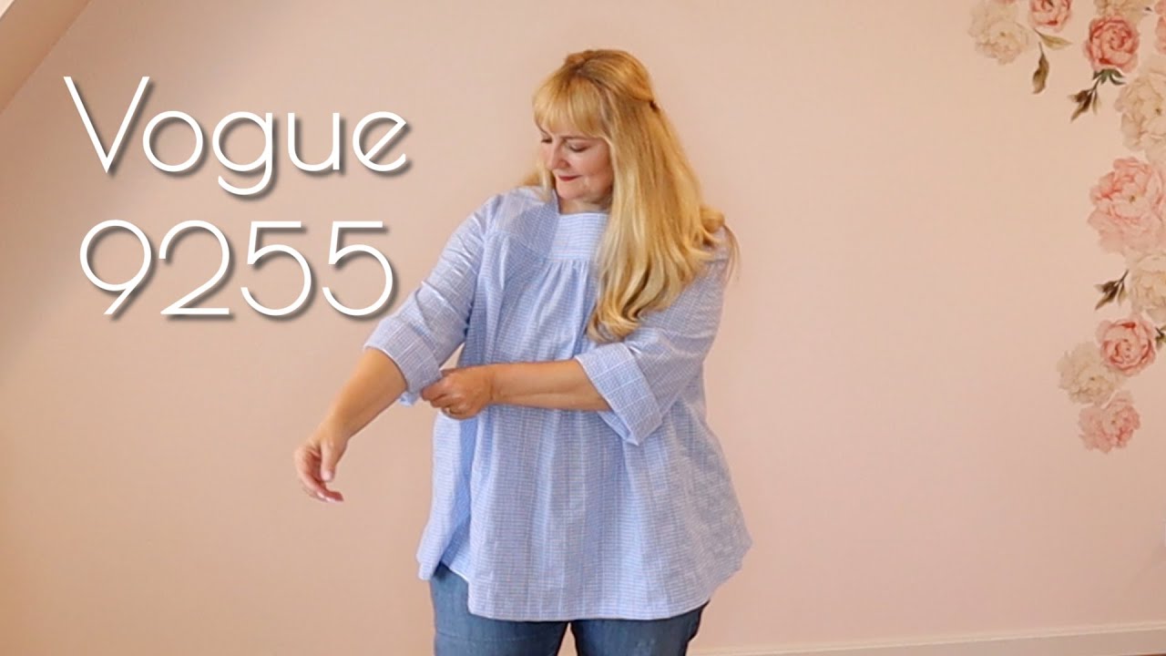 Vogue 9255 - Vintage Pattern - Easy Fast Sewing - YouTube