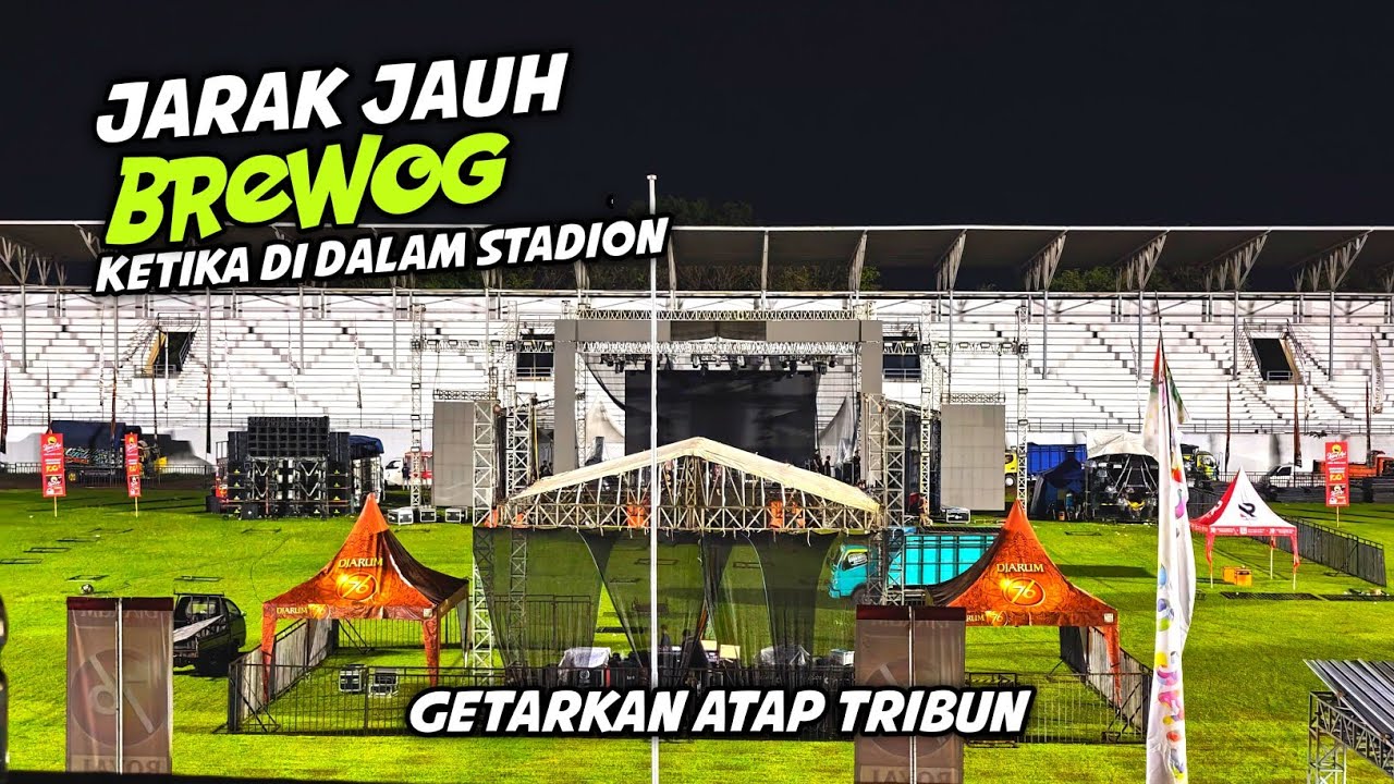 Jarak Jauh DRAG MINI BREWOG tetap Nge Derraaaggg..Atap Stadion sampai ...