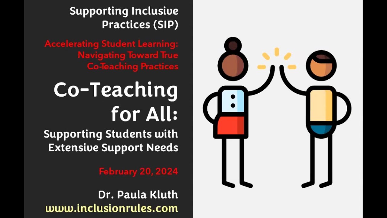 Accelerating Student Learning - Navigating Toward True Co Teaching Practices - Session Three ...