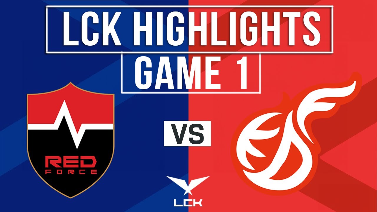 NS vs KDF Highlights Game 1 | LCK 2024 Spring | Nongshim RedForce vs Kwangdong Freecs - YouTube