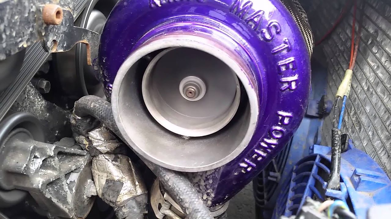 Masterpower 70mm ball bearing turbo for sale - YouTube