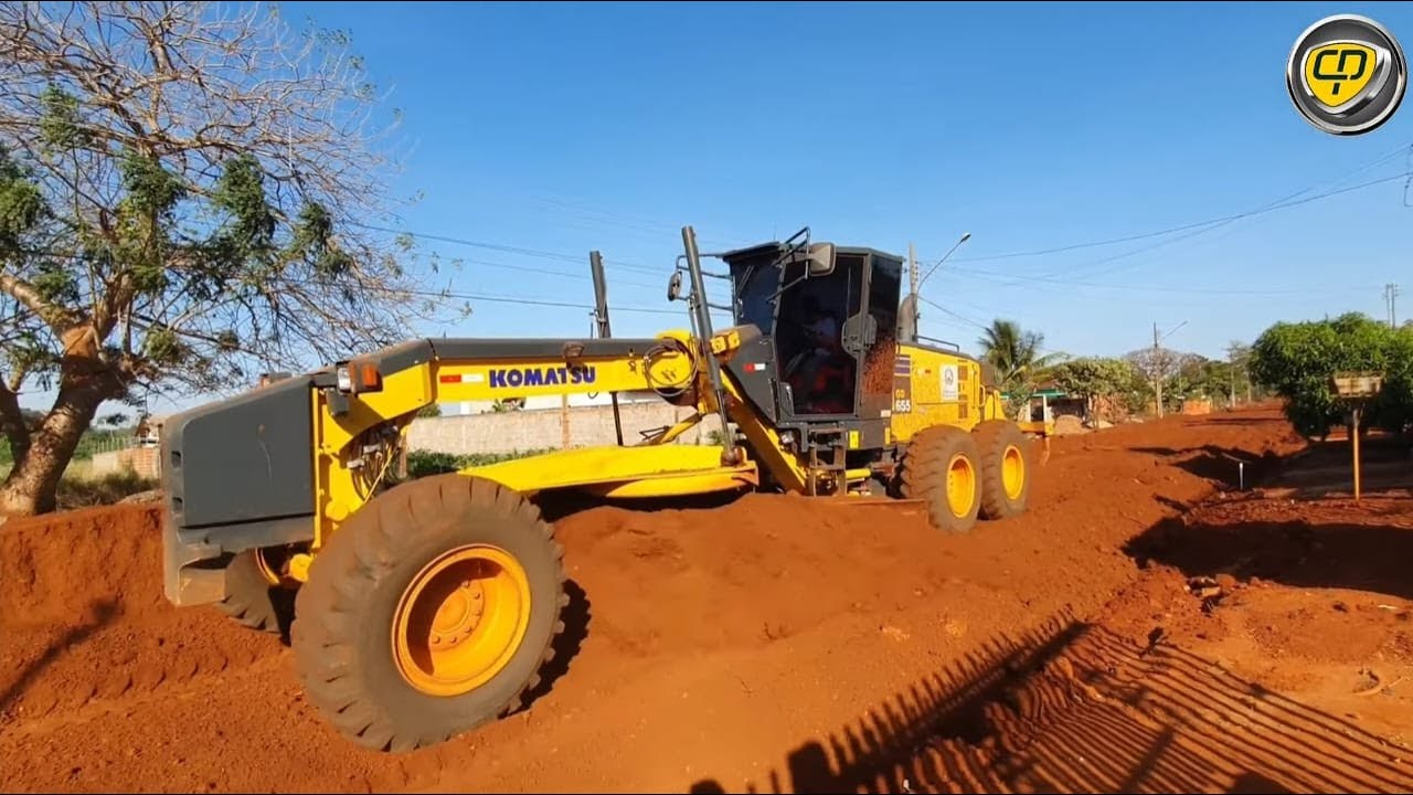PATROL PREENCHENDO RUA/Motoniveladora/Patrola/Road Grader/Motor Grader ...