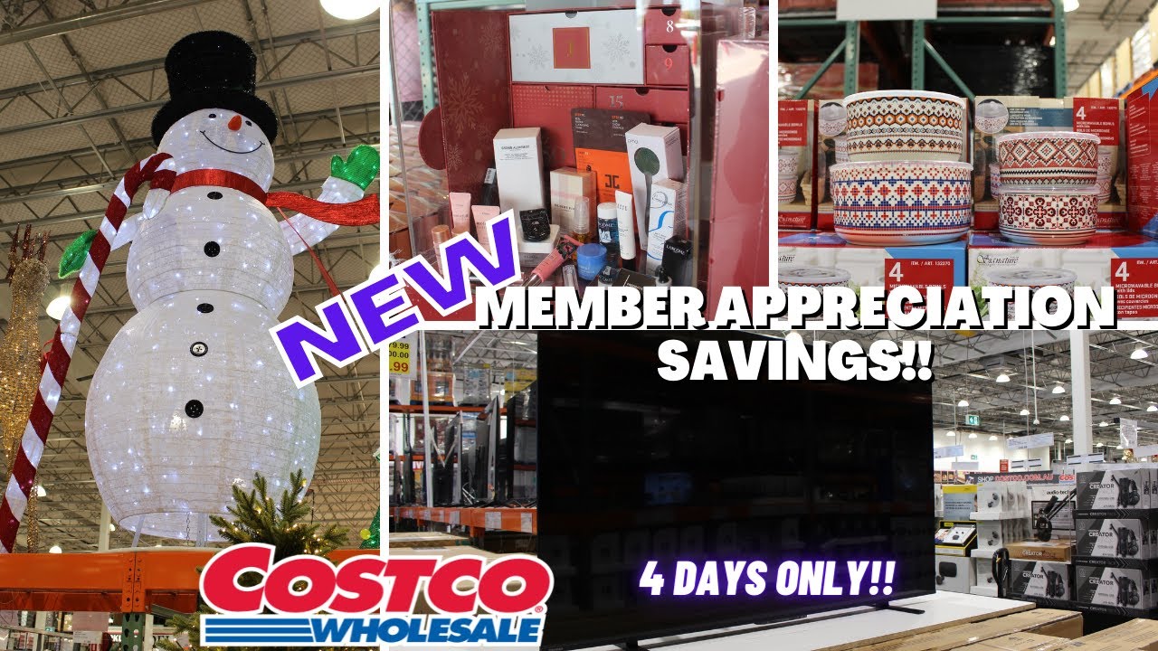 NEW Costco Member Appreciation Savings Event!! Oct 27th to 30th ONLY ...