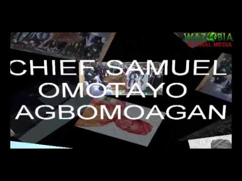 Church Service Interment Service for late Chief Samuel Omotayo ...