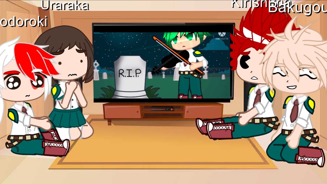 MHA reacts to Play that over my dead body II MHA REACTS II *sparkle ...