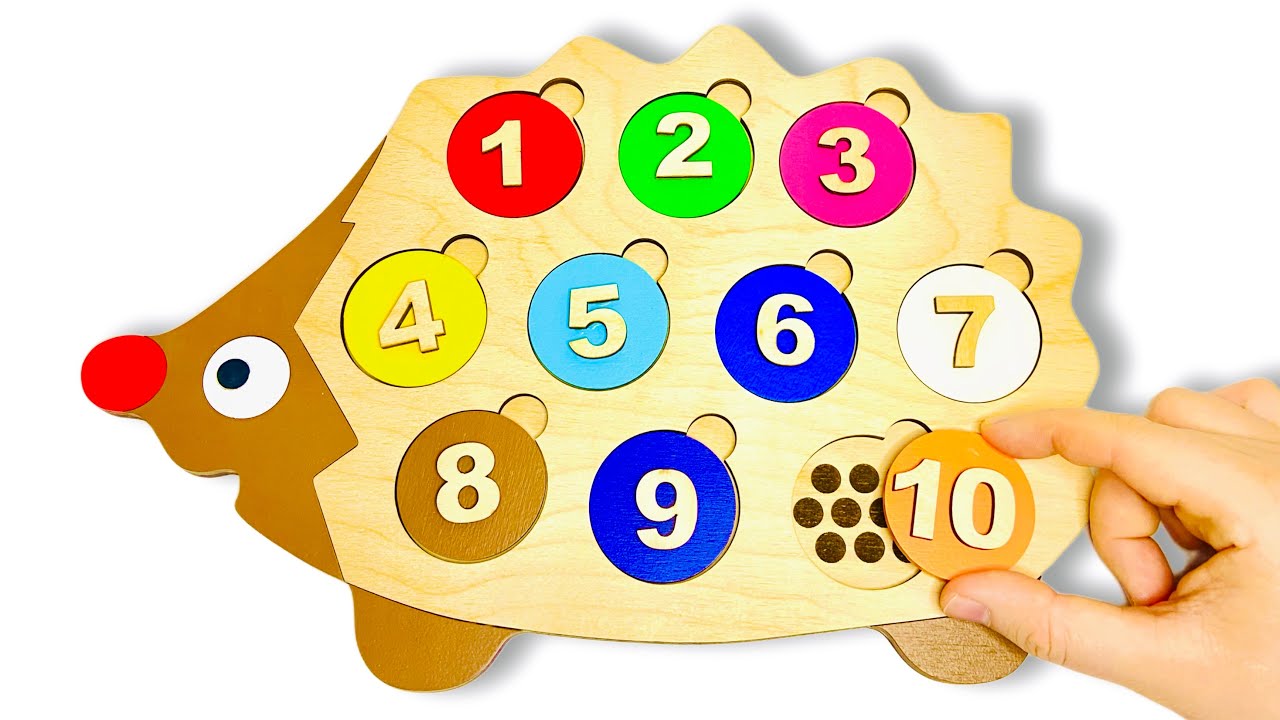 Best Learning Numbers, Shapes & Counting 1 - 10 | Preschool Toddler ...