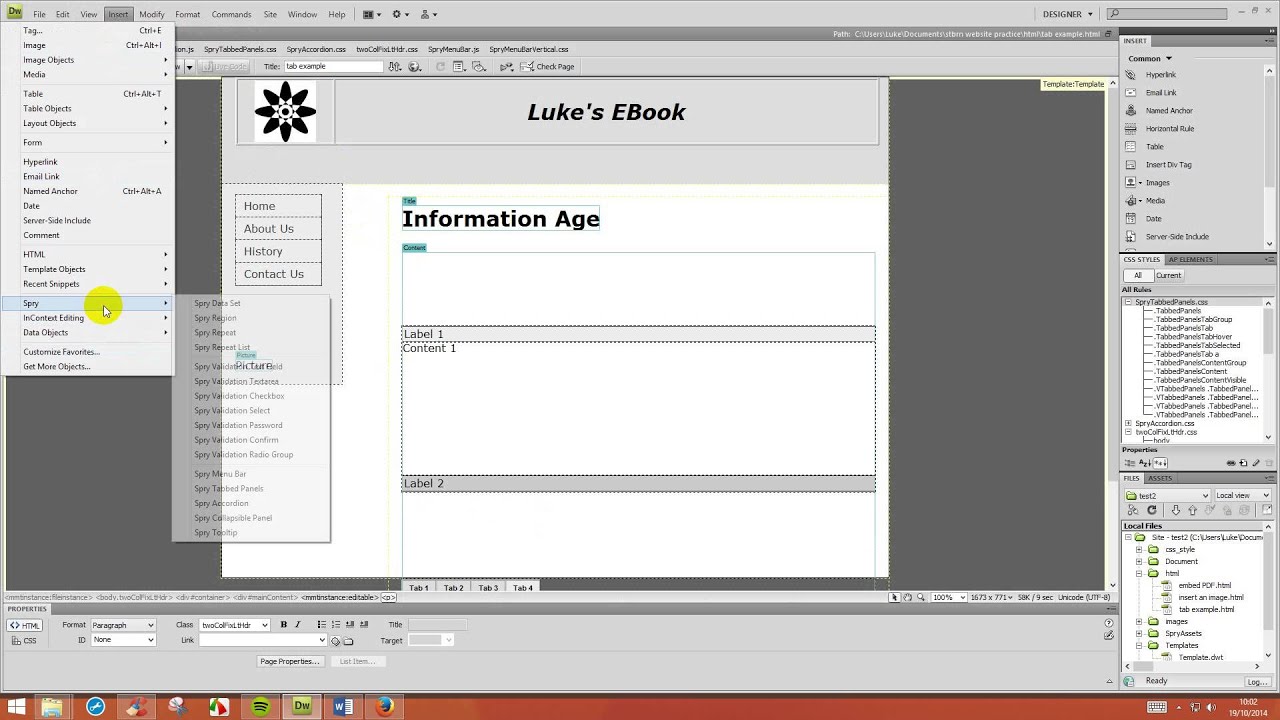 Using Tab Features - YouTube