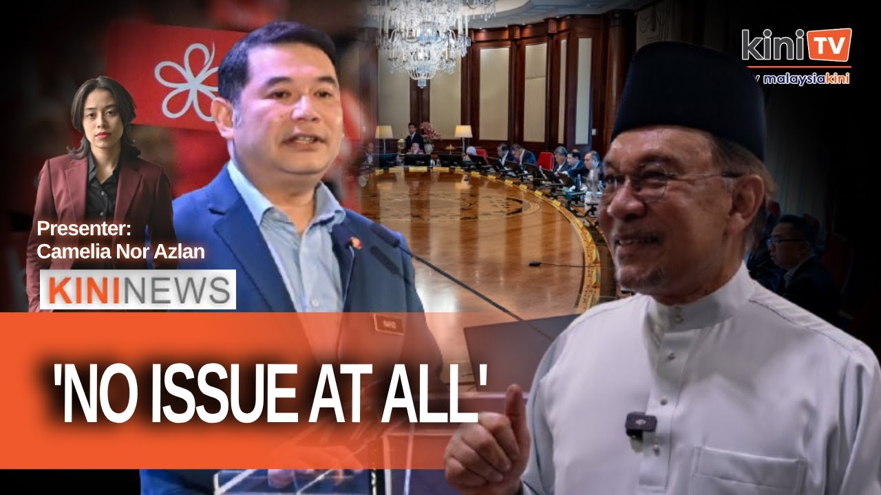 #KiniNews: Rafizi on leave? It's not an issue, says Anwar; 'It's ...
