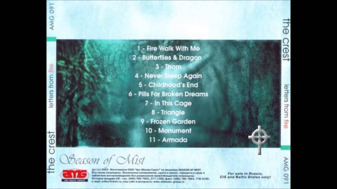 The Crest - Letters from Fire (full album 2002) - YouTube