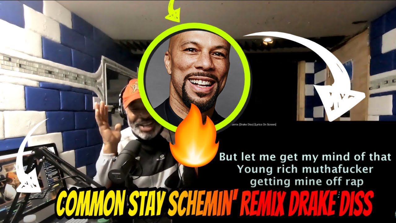 Common - Stay Schemin' Remix (Drake Diss) - Producer Reaction - YouTube