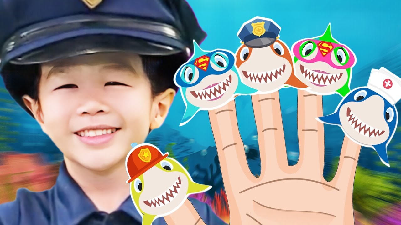 Baby Shark Rescue Team & Disney Princess Shark Finger Family | DoReMi ...