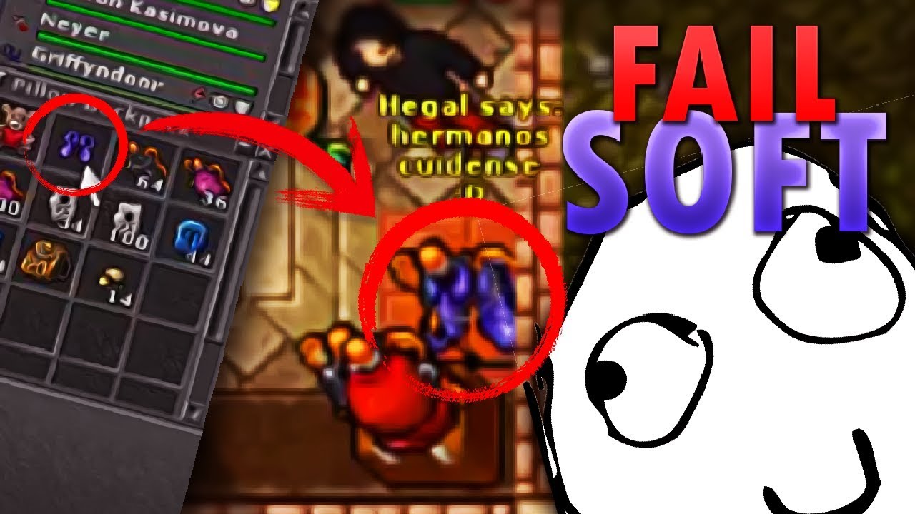 Tibia Fail | COMO PERDER UNAS SOFT BOOTS - Hegal - YouTube
